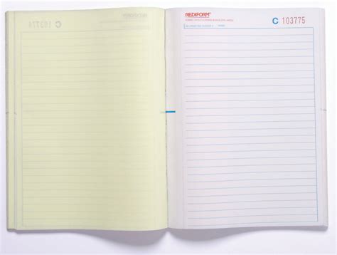 Rediform Feint Ruled Book Dl Qizzle