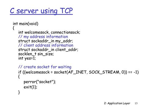 PPT Socket Structure In C PowerPoint Presentation Free Download ID
