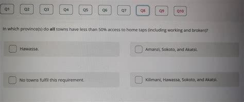Solved Q1 Q2 Q3 Q4 Q5 Q6 Q7 Q8 Q9 Q10 In Which Provinces Do All