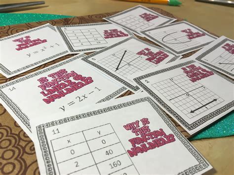 Activities To Make Linear Versus Nonlinear A Breeze Idea Galaxy