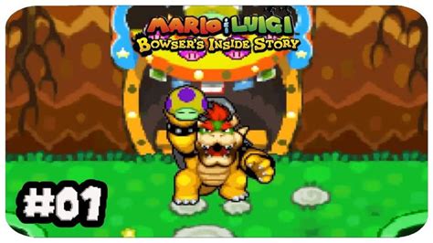 Mario And Luigi Bowsers Inside Story Walkthrough Part 1 The