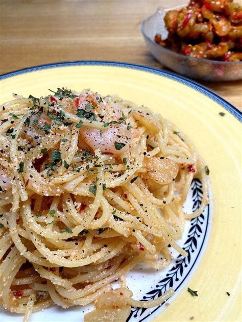 명란파스타 만드는 방법 한살림 백명란을 이용한 오일파스타 명란젓 활용요리 맛있고 쉬운 파스타로 한끼뚝딱해결해요 네이버 블로그