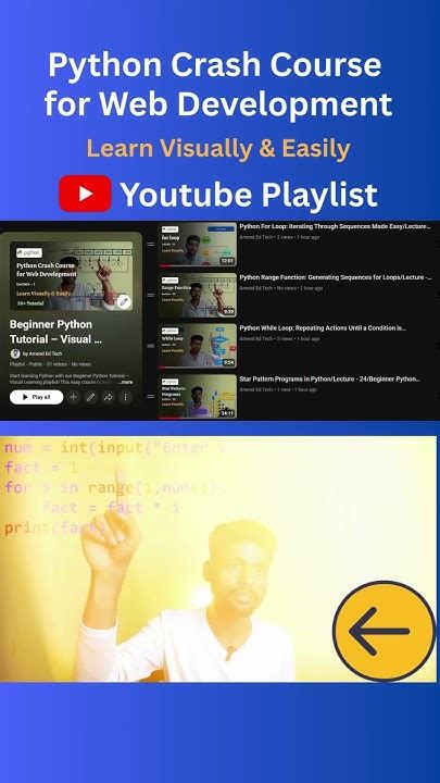 Python Crash Course For Web Development Python Pythontutorial Pythoncourse Pythoncrashcourse