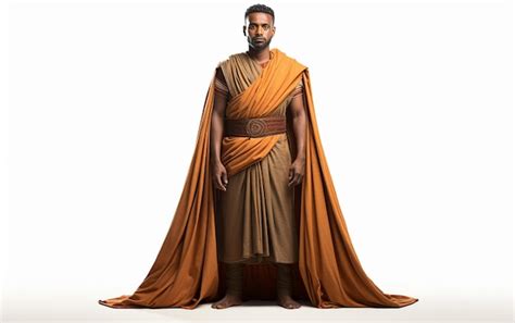 Premium Ai Image Sri Lankan Traditional Dress In Full Length