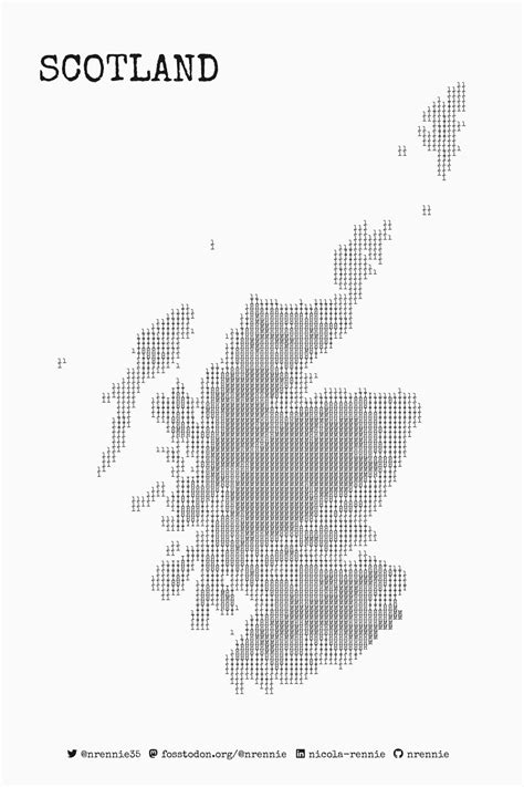 Creating Typewriter Styled Maps In Ggplot2 Nicola Rennie