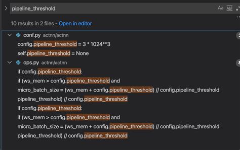 what is pipeline threshold used for · issue 8 · ucbrise actnn · github