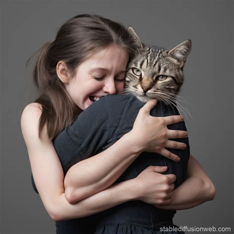 A Forceful Hug Stable Diffusion Online