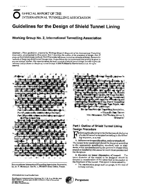 Design Segmental Precast Linning Tunnel Lining Pdfcoffee Com