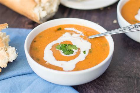 Easy Red Lentil And Tomato Soup Recipe