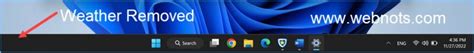 How To Remove Weather Widget From Taskbar In Windows WebNots