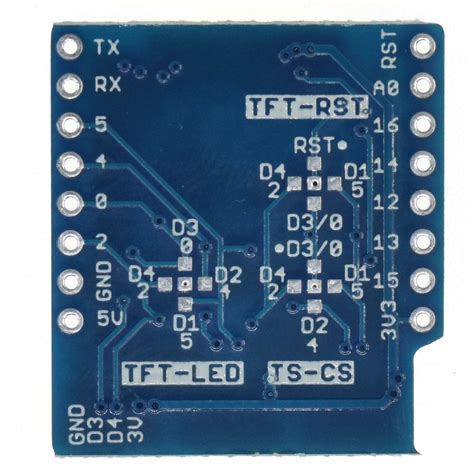 Tft I2c Connector Shield — Wemos Documentation