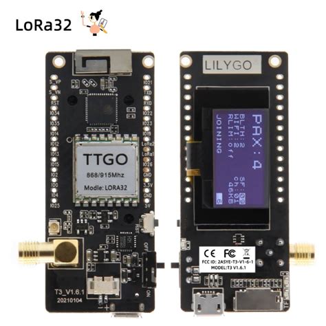 Lilygo® Lora32 V2 1 Esp32 Lora Development Board Sx1276 Sx1278 Module