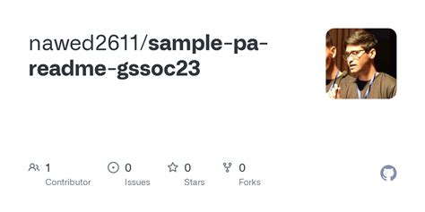 sample pa readme gssoc23 readme md at main · nawed2611 sample pa readme gssoc23 · github