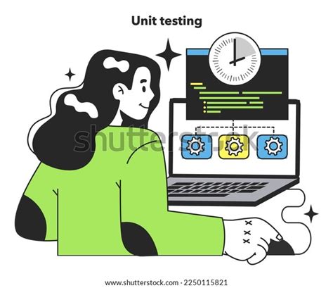Unit Testing Level Software Testing Methodology Stock Vector Royalty