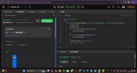 100daysofcode Dsachallenge Leetcode Programming Codingjourney