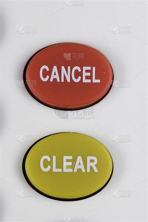 取消 清除按钮素材 花瓣网