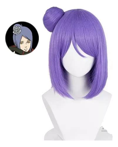 Peruca Cosplay De Naruto Konan Parcelamento Sem Juros