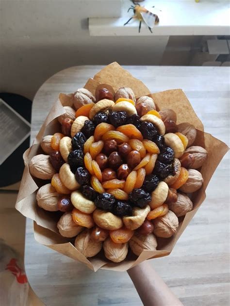 Букет из сухофруктов в 2024 г Съедобные подарки Вкусняшки Фруктовые съедобные композиции