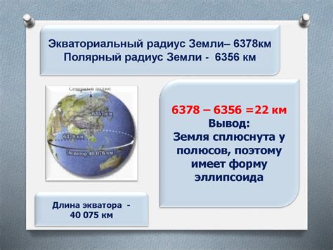 Форма размеры и движение Земли Online Presentation