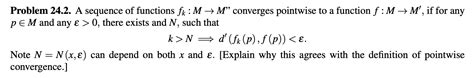 Solved Sequences Of Functions Let Fkm M K 123