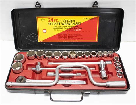 24 Piece Itc ½” Drive Socket Set