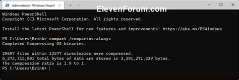 Enable Or Disable Compact Os In Windows 10 And Windows 11 Windows 11 Forum