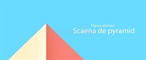 An Abstract Pyramids Layout Stock Vector Illustration Of Monochrome