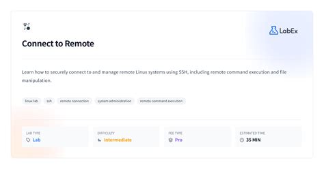 Mastering Ssh Remote Connection And Management In Linux Labex