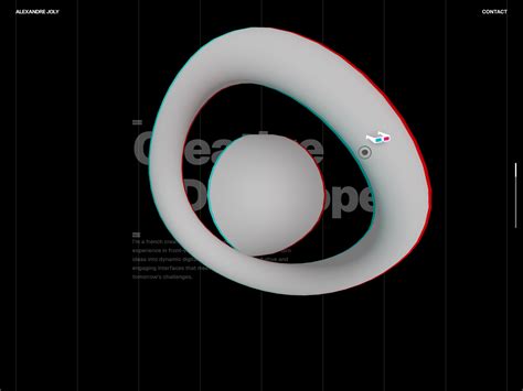 Interactive Cursor Anaglyph Effect Aards