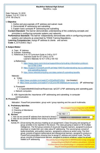 Tle Ict 10 Css Melc Unofficial Pdf