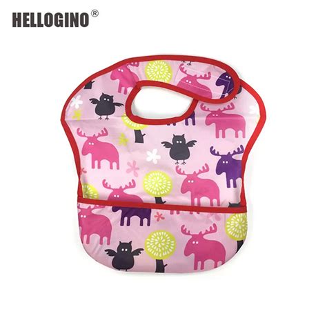 Милые детские нагрудники с рисунком из мультфильма для малышей Детские Водонепроницаемые