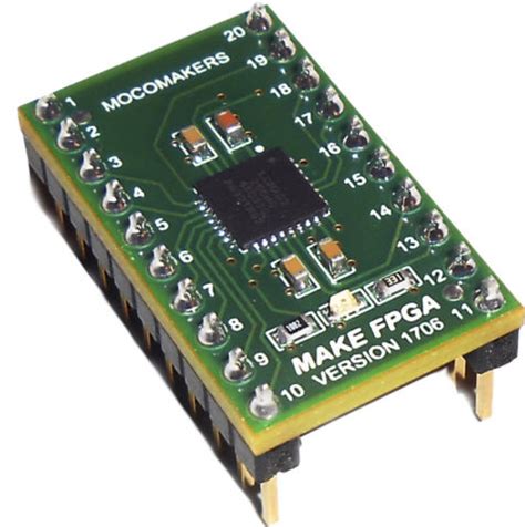 Fipsy Is A Breadboard Friendly FPGA Board For Education Crowdfunding CNX Software