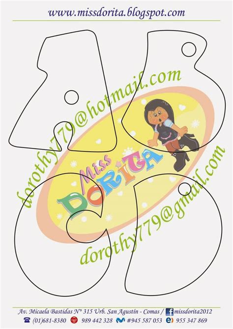 441 Best Moldes Miss Dorita Images On Pinterest Decorated Notebooks Jelly Beans And Mottos