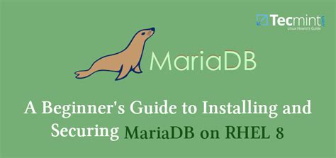 How To Install Mariadb 10 On Rhel 8