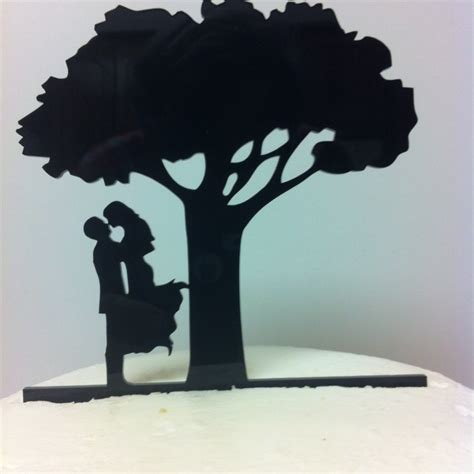 Tree Cake Topper Etsy