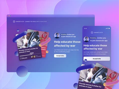 beautiful landing pages that failed on behance