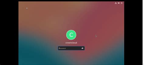 CrownCloud Wiki How To Install GNOME GUI On AlmaLinux 9