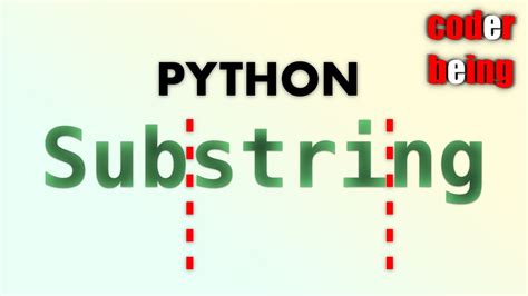 Python Substring Youtube