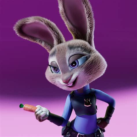 Artstation Judy Hopps From Zootopia