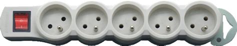French Standards Power Supplier Ac Power Strips Extension Socket