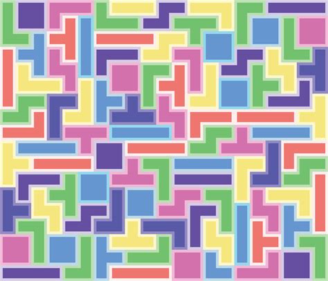 Colorful Tetris Background 41334589 Vector Art At Vecteezy