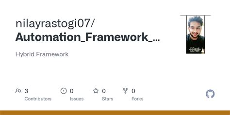 Github Nilayrastogi07automationframeworkselenium Hybrid Framework