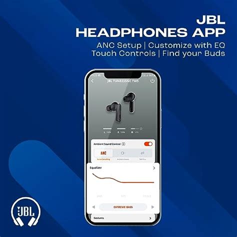 JBL Tune 235NC Wireless ANC Earbuds TWS Massive 40Hrs Playtime With Speed Charge