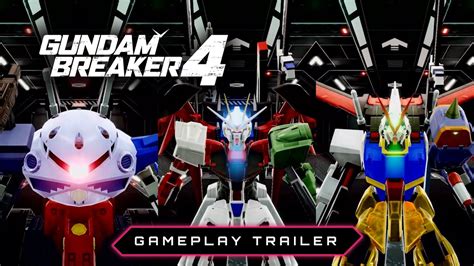 Gundam Breaker 4 что это за игра трейлер системные требования