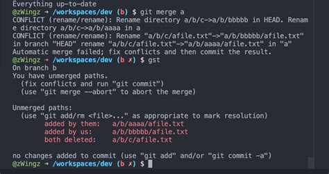 Git Editor Could Not Be Opened If A File Have Conflict With Added By