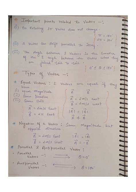 Solution Vectors Class 12physics Notes Studypool