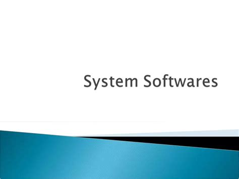 Chap Dhamdhere System Programming PPT