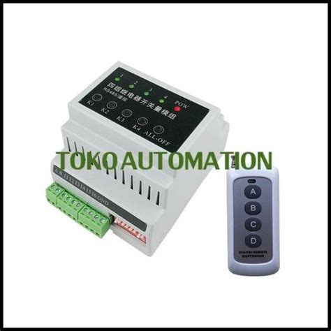 Jual 4 Way Rs 485 Relay Module 315m 433m Remote Control Rs485 Modbus Px52 Shopee Indonesia