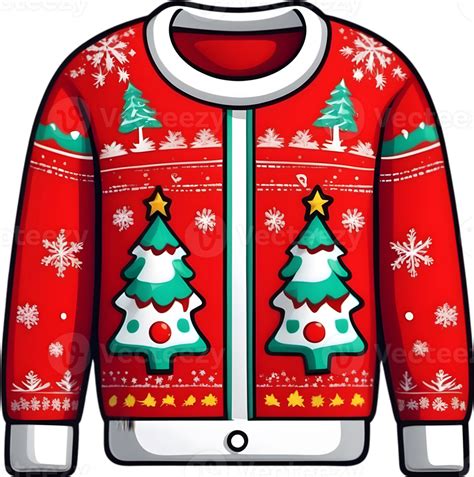 Ugly Christmas Sweater Png Ai Generative 33662249 Png