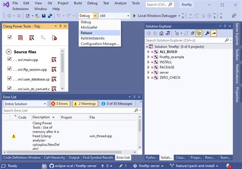 After Using Clang Tidy Project Configuration Is Modified Issue Caphyon Clang Power